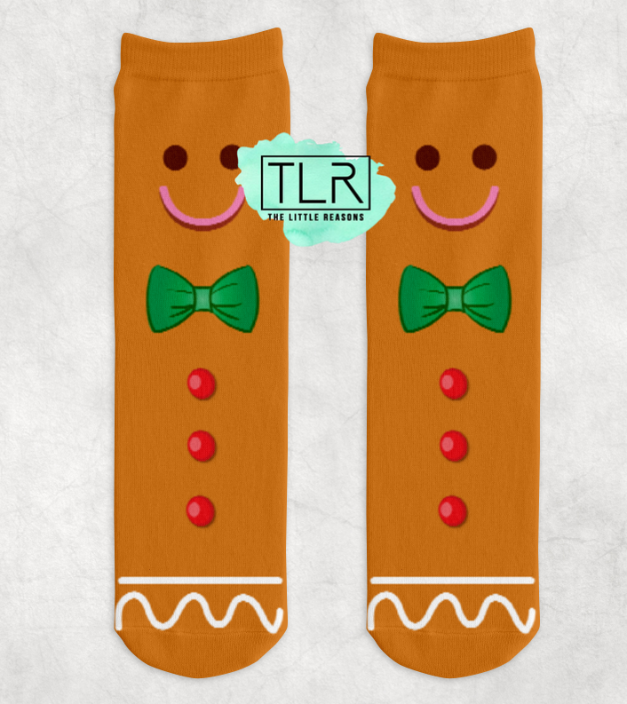 Gingerbread Man Socks – The Little Reasons