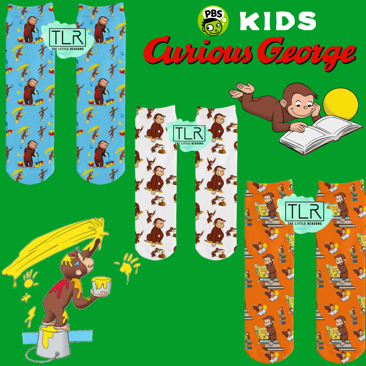 Curious George Socks – The Little Reasons