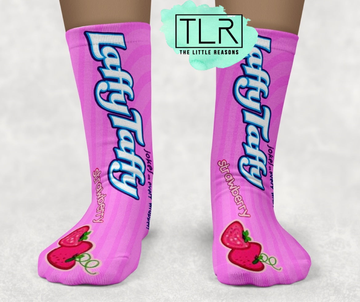 Strawberry Laffy Taffy Socks – The Little Reasons